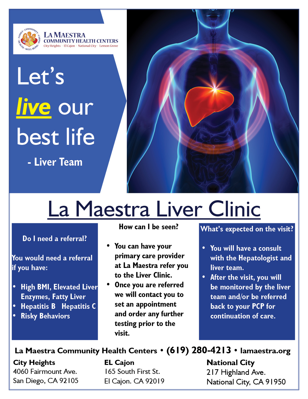 Uncategorized – LA MAESTRA COMMUNITY HEALTH CENTERS